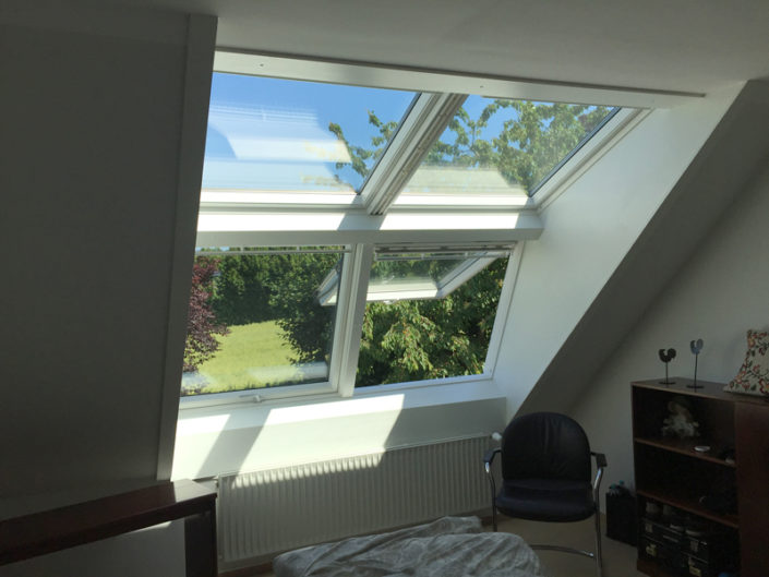 Velux Dachfenster-Kombination Panorama für mehr Licht und Stehhöhe